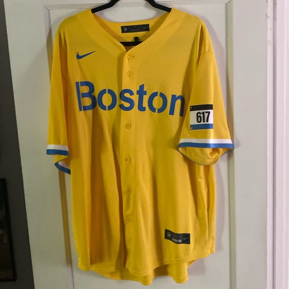Nike MLB | Shirts | Authentic Boston Nike City Connect Jersey Size Xl 2 ...